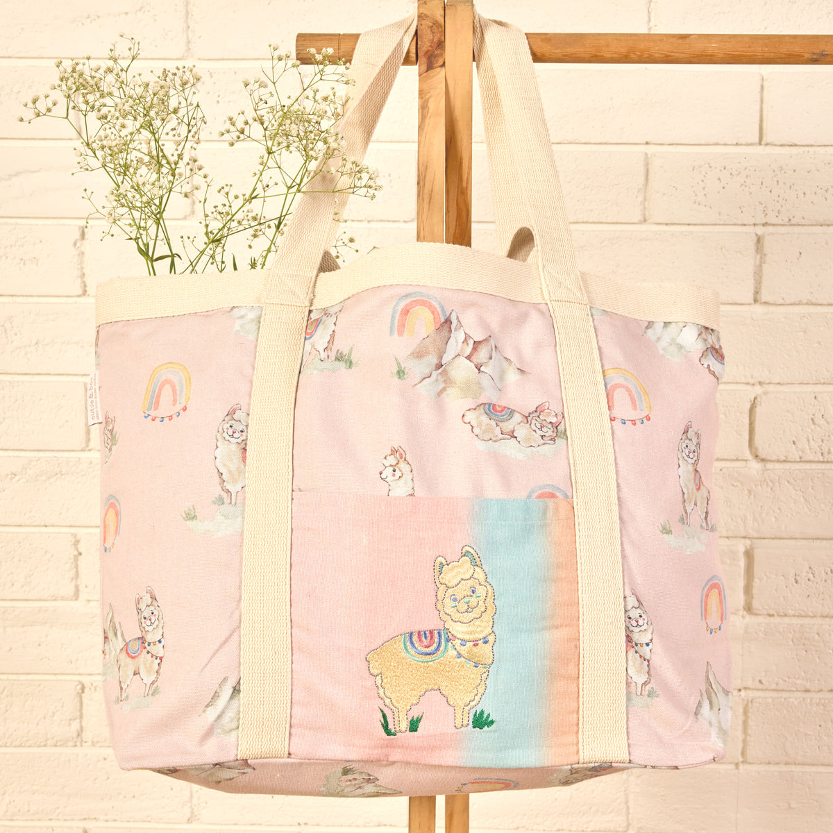 Ooh La Llama Tote Bag– Cutie and boo